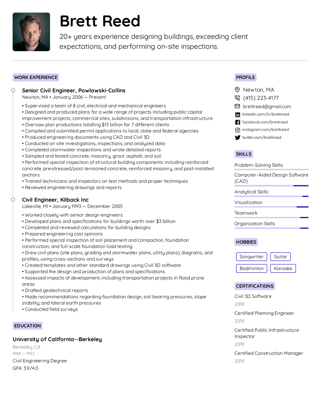 Printable Resume Templates & Formats for 2022 | Easy Resume