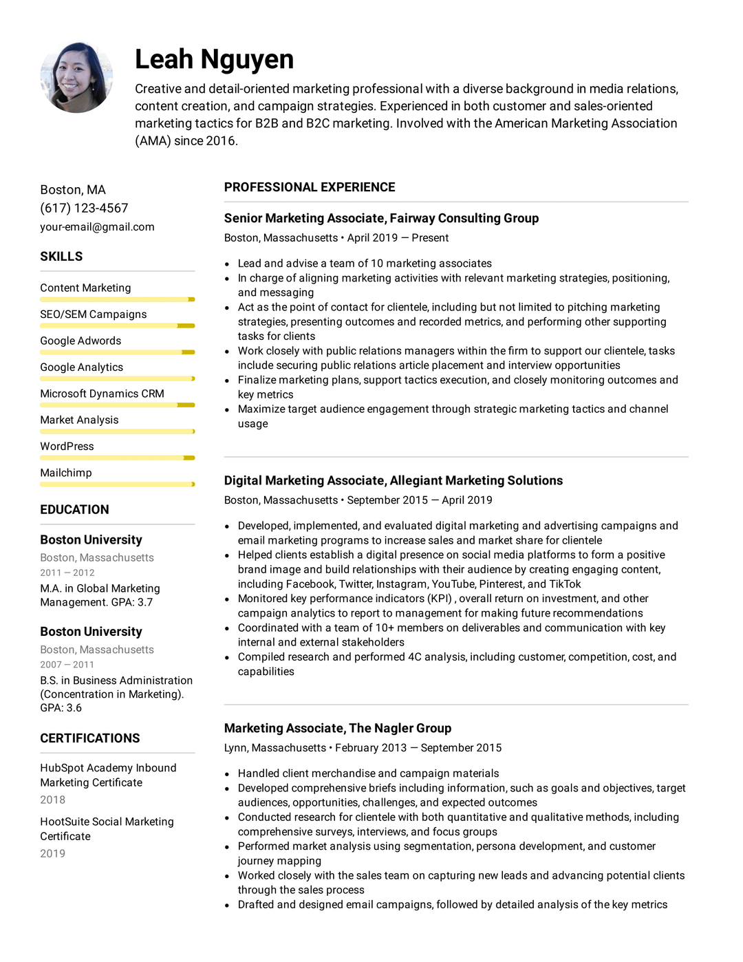 Downloadable Resume Templates & Formats for 2022 | Easy Resume