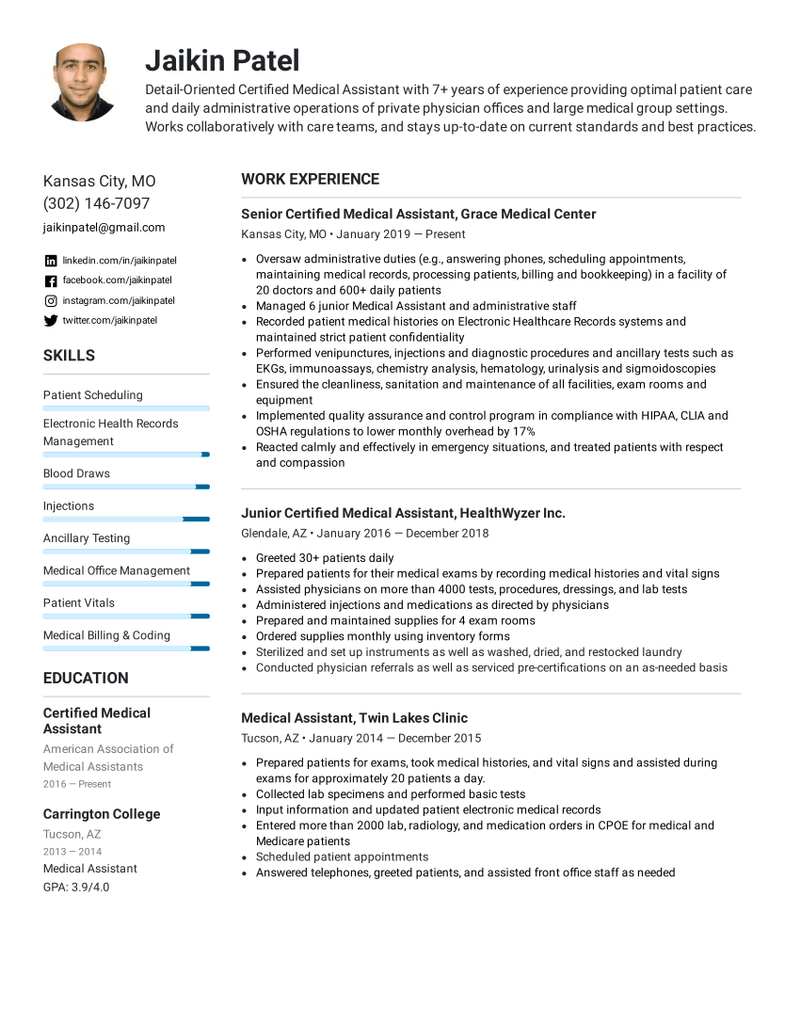 15+ Key Healthcare Skills to List on Your Resume in 2024 (With Examples ...