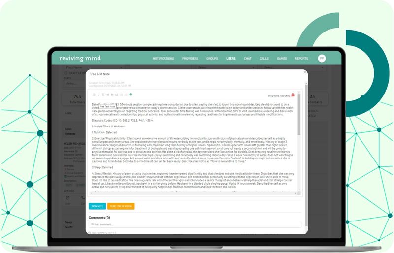 Reviving Mind: Collaborative Care Management Platform