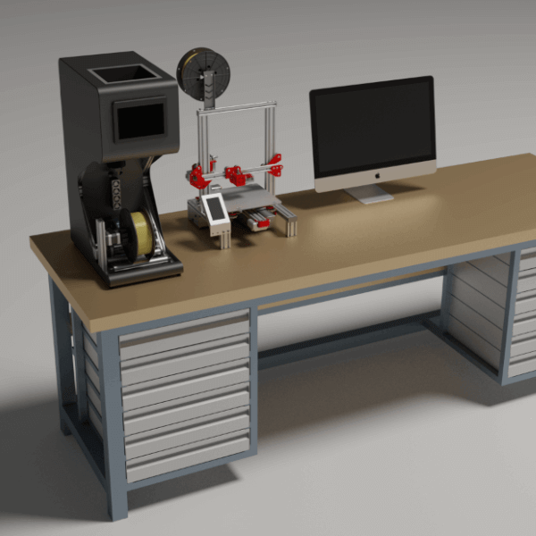 Efficient use of space due to the vertical design - QiTech