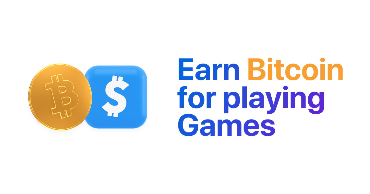 Bitcoin Rewarded Games