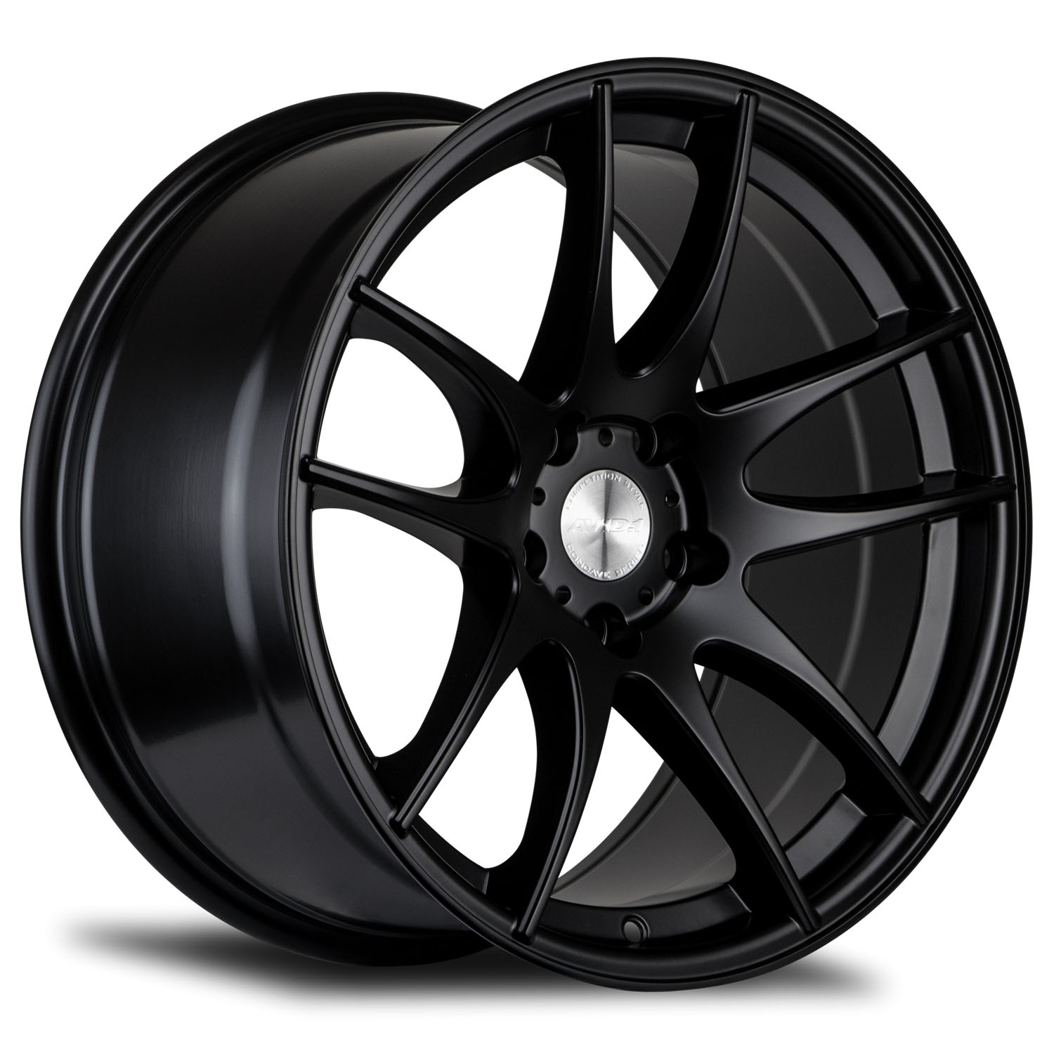 AV32 Matte Black from Avid 1 Wheels