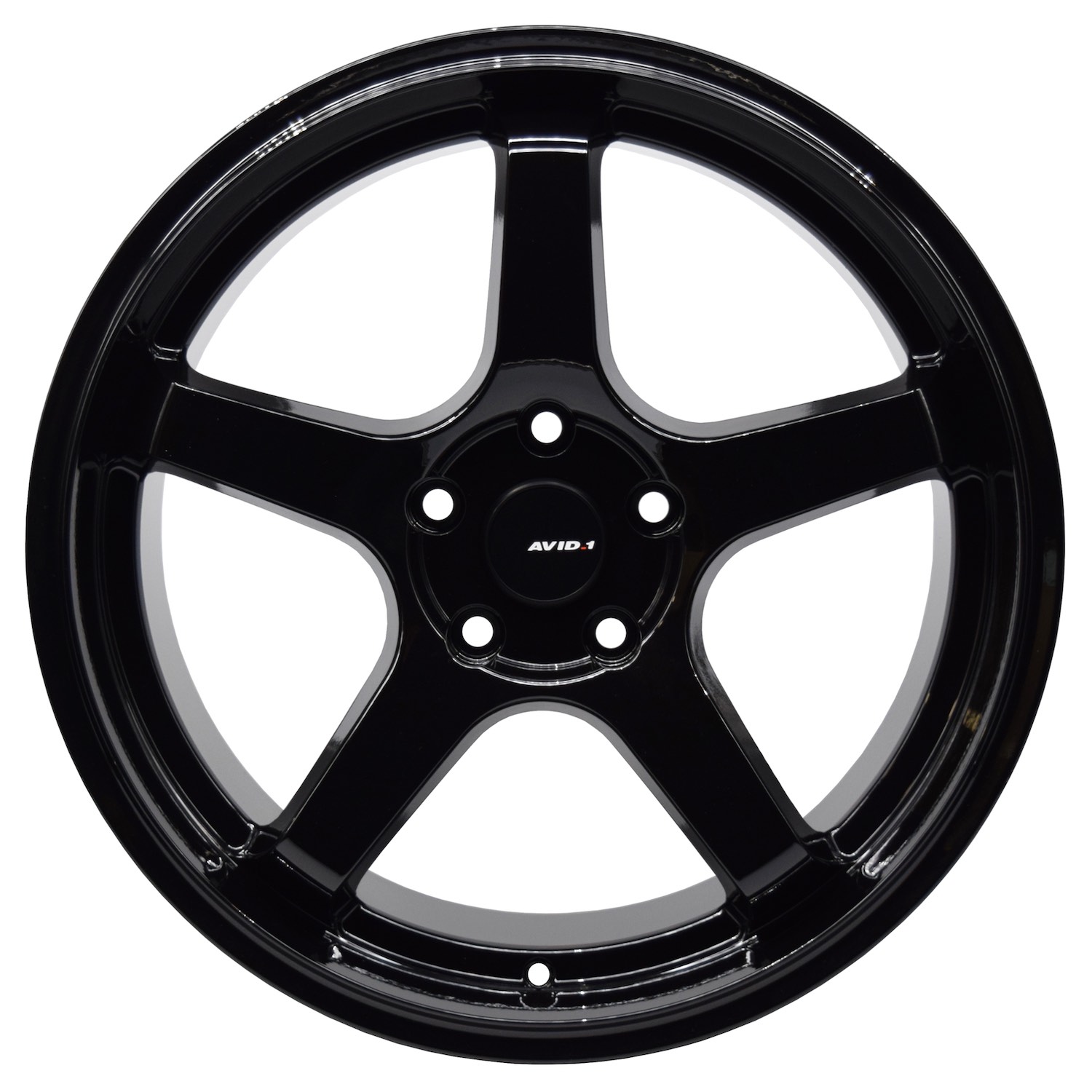 AV28 Matte Black from Avid 1 Wheels