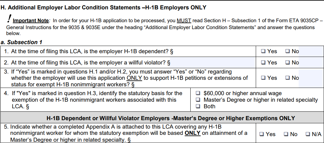 Understanding the Labor Condition Application- OnBlick