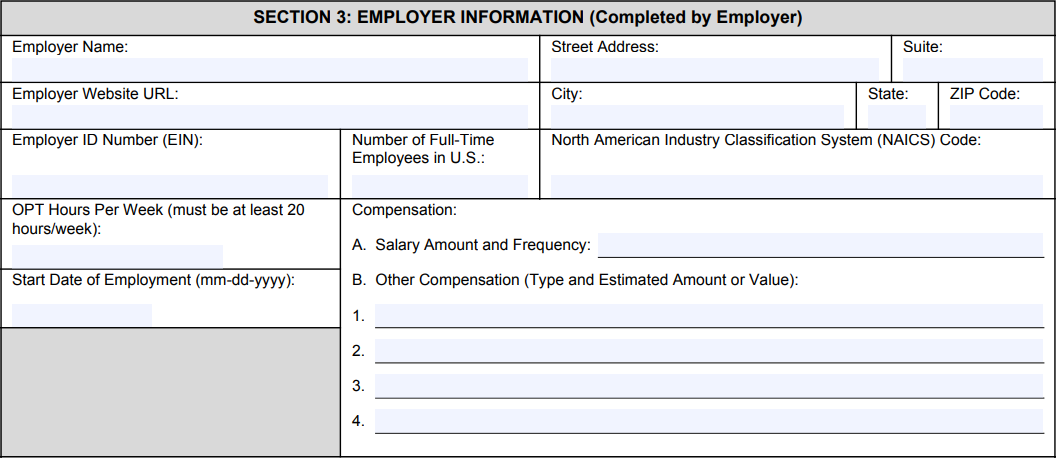 A Guide for Completing Form I-983 for STEM OPT Students