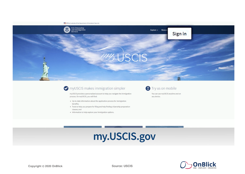 USCIS reaches H-1B visa cap for the FY 2021 - OnBlick