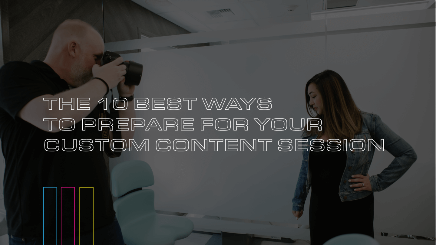 10 Best Ways To Prepare For Your Custom Content Session with Studio 8E8