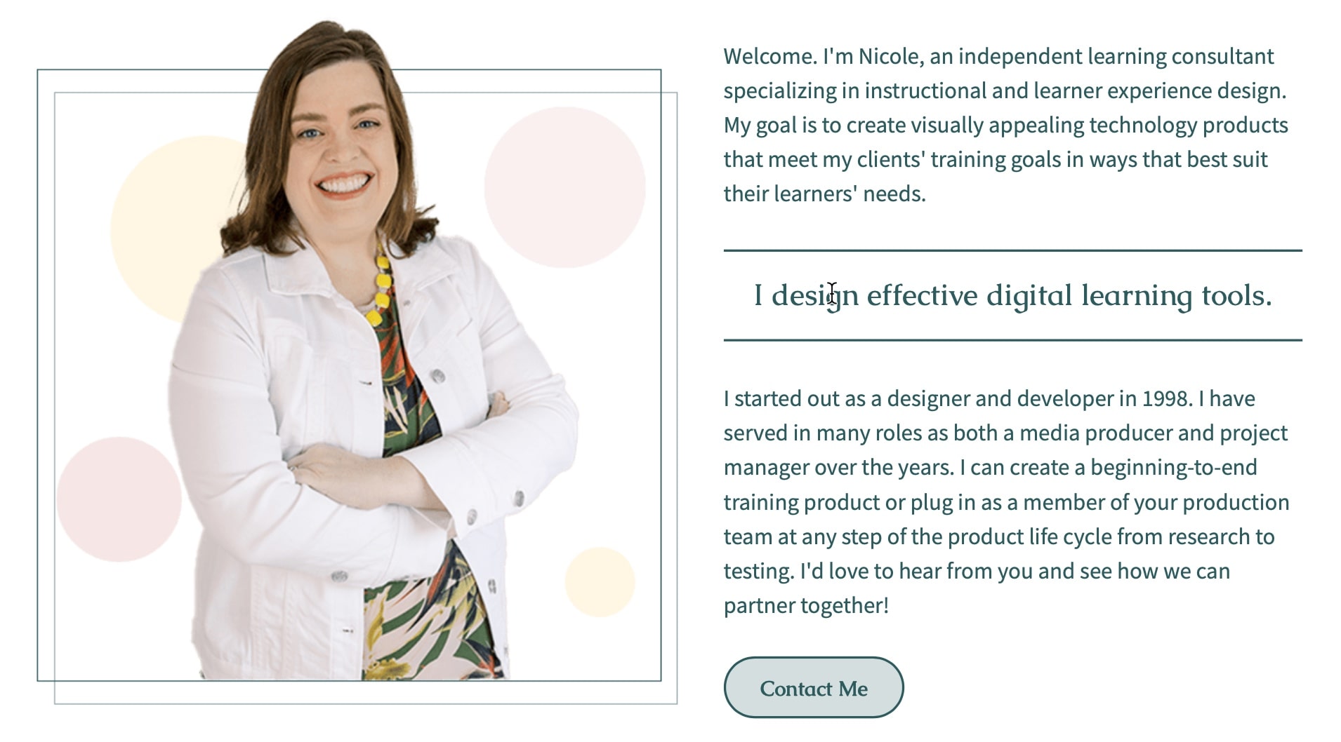 Nicole Stephens Portfolio | Bootcamp Showcase