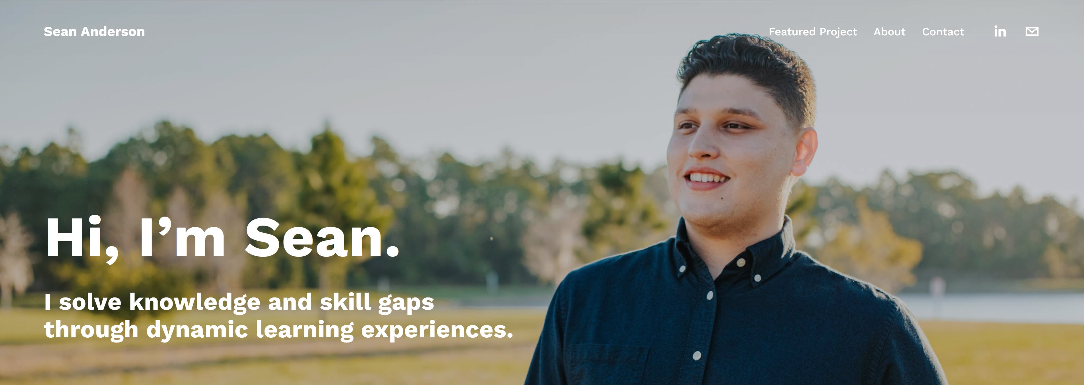 Sean Anderson Portfolio | Bootcamp Showcase