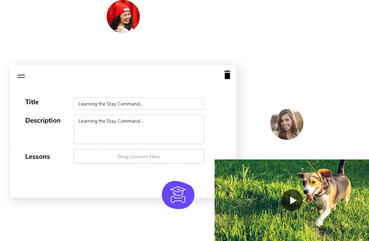 Learning Management System (LMS) for Dog Training