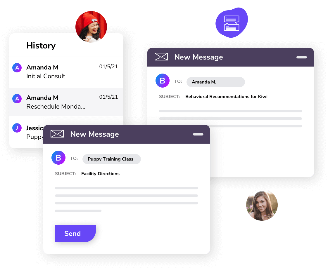 BusyPaws | Client Messaging System
