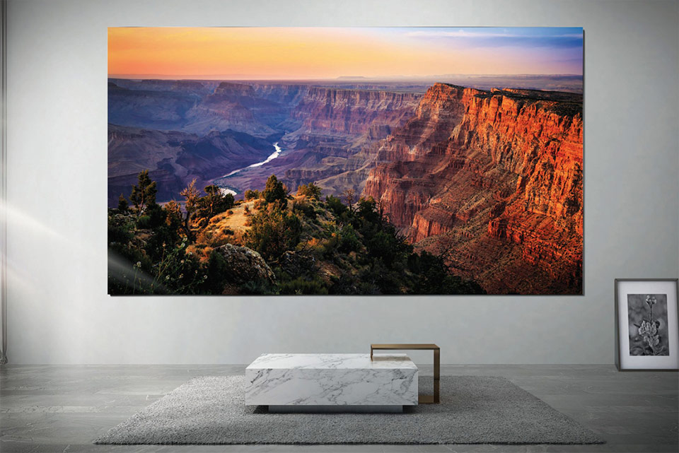 Samsung The Wall Luxury 8K modular TV