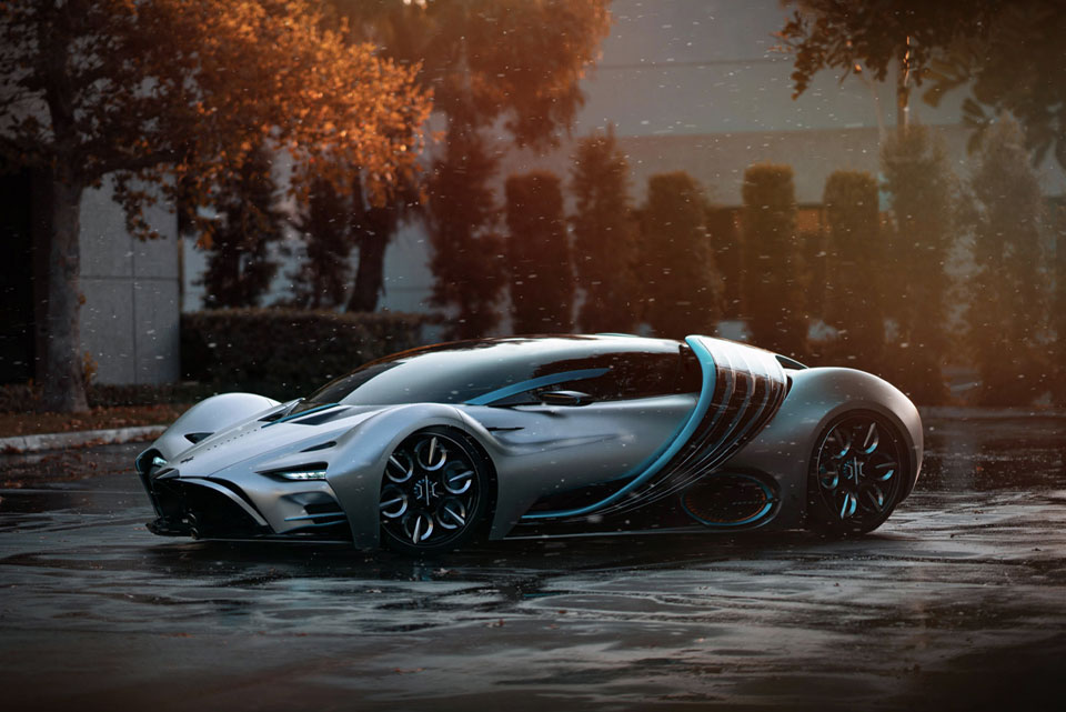 Hyperion XP-1 Hydrogen-Powered Supercar