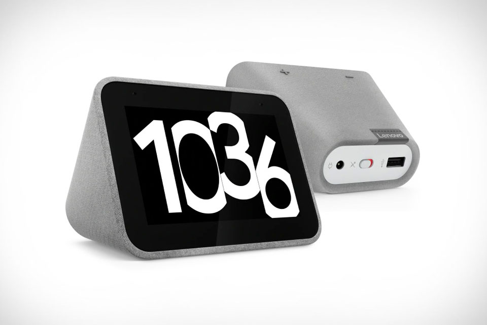 Lenovo Smart Google Assistant Clock