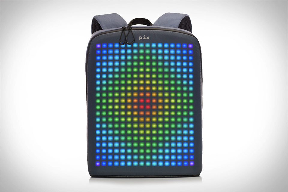 PIX smart customizable bag that has retro games