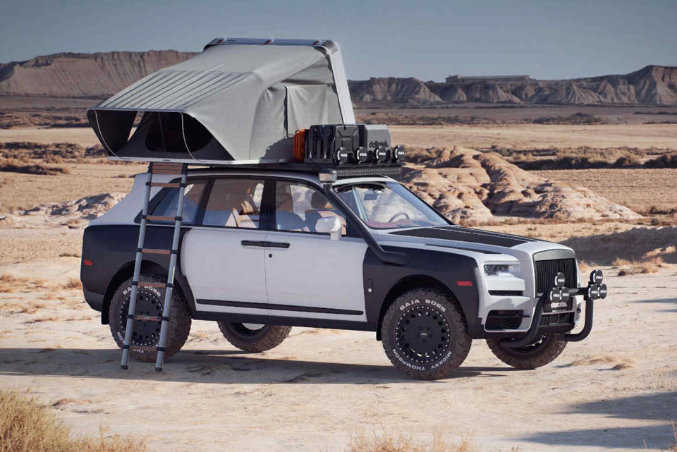 Delta4×4 Rolls-Royce Cullinan Rally SUV