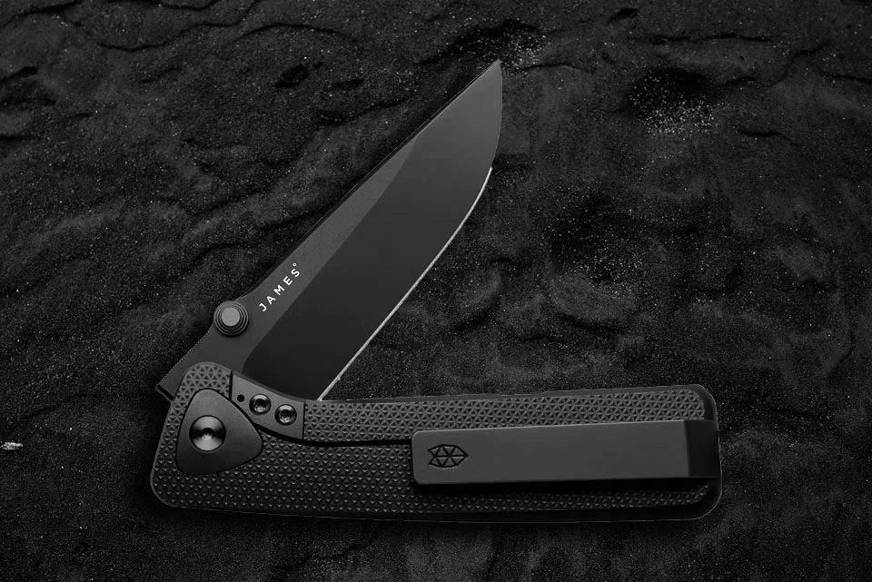 The James Brand Barnes All-Black Knife