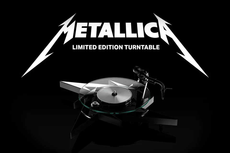Metallica x Pro-Ject Special-Edition Turntable