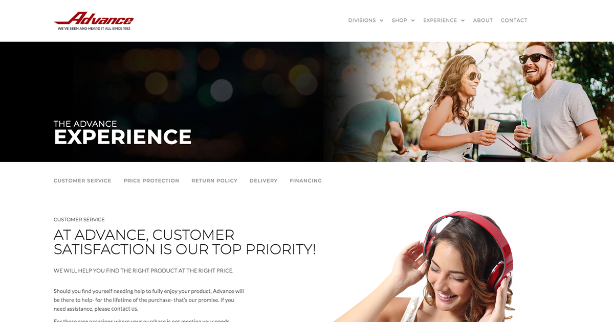 The Advance Experience - Advance Electronics