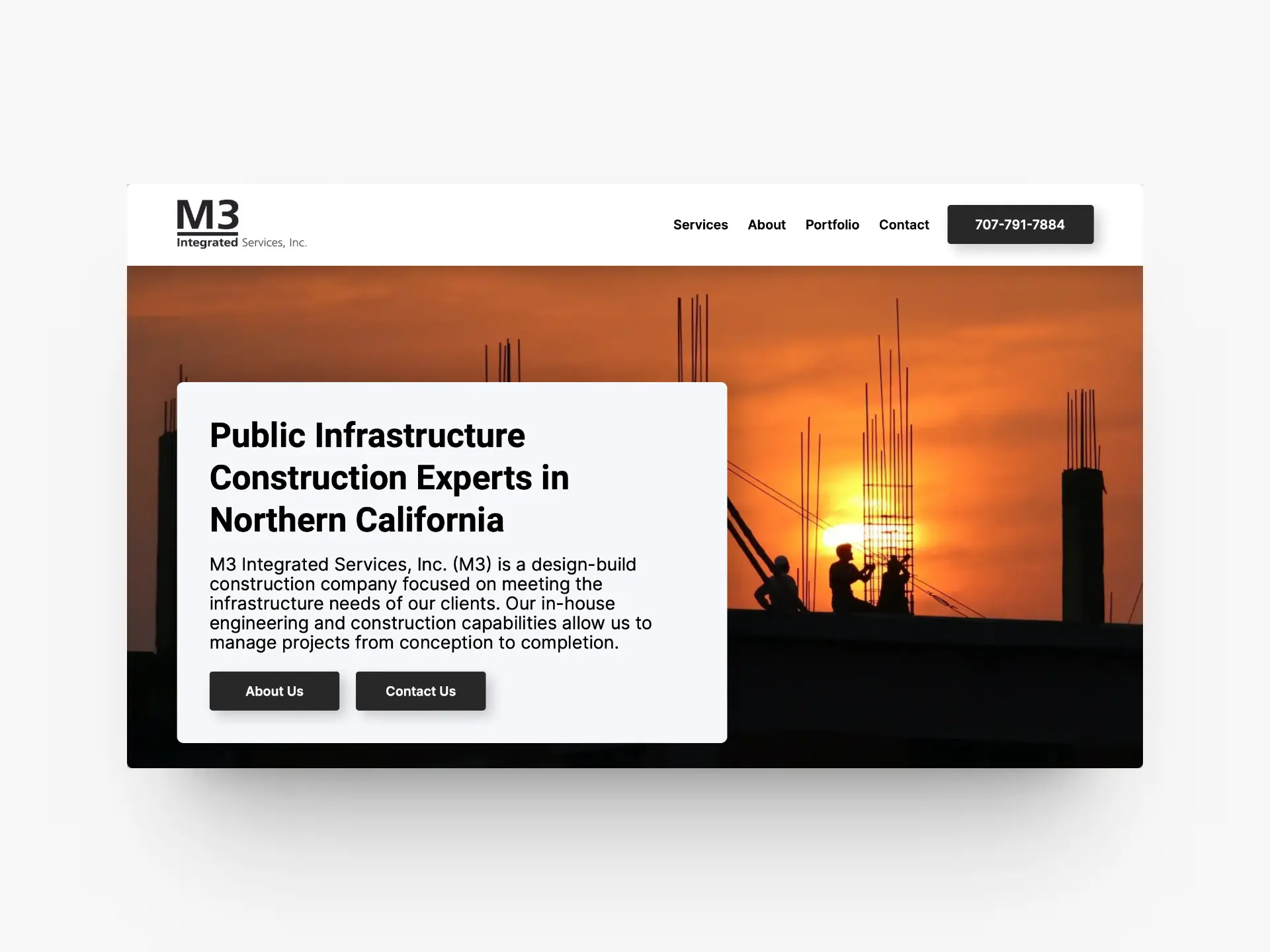 Elevate Your Online Presence: M3 Integrated Services Website Redesign