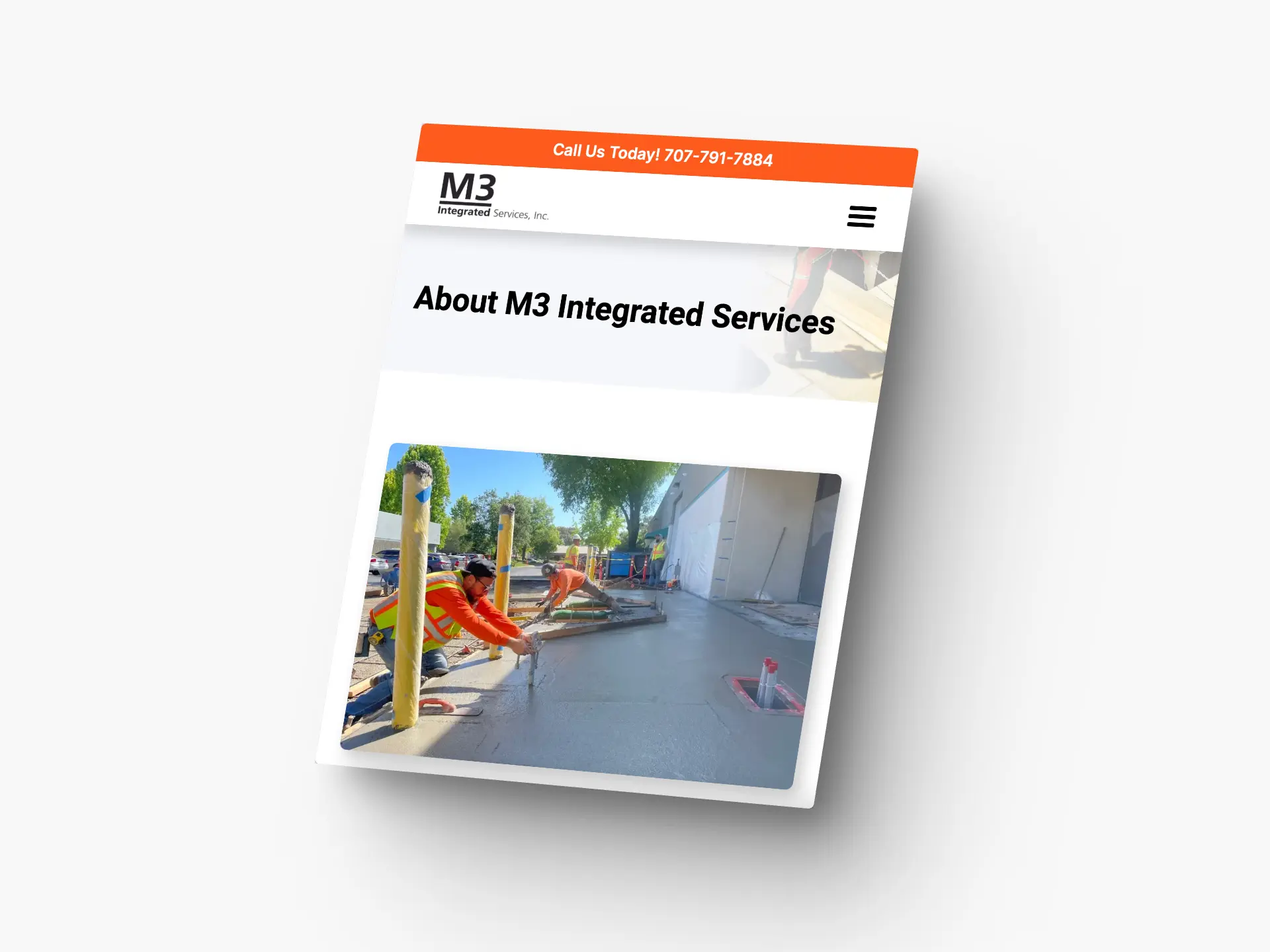 Elevate Your Online Presence: M3 Integrated Services Website Redesign