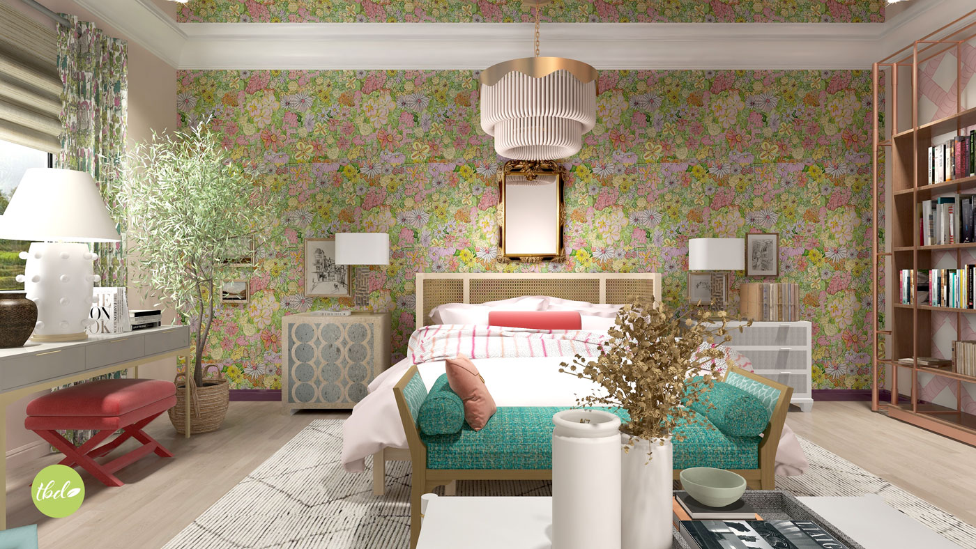 Virtual Bedroom Renderings: Award Winning Interior Design | TANNA BY DESIGN®