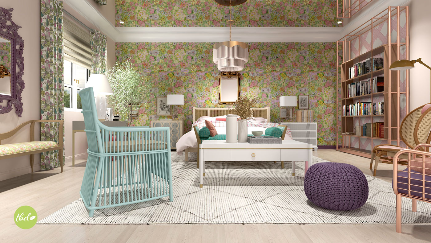 Virtual Bedroom Renderings: Award Winning Interior Design | TANNA BY DESIGN®