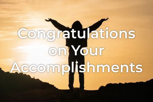 30+ Ways to Say Congratulations on Your Accomplishments | Styiens