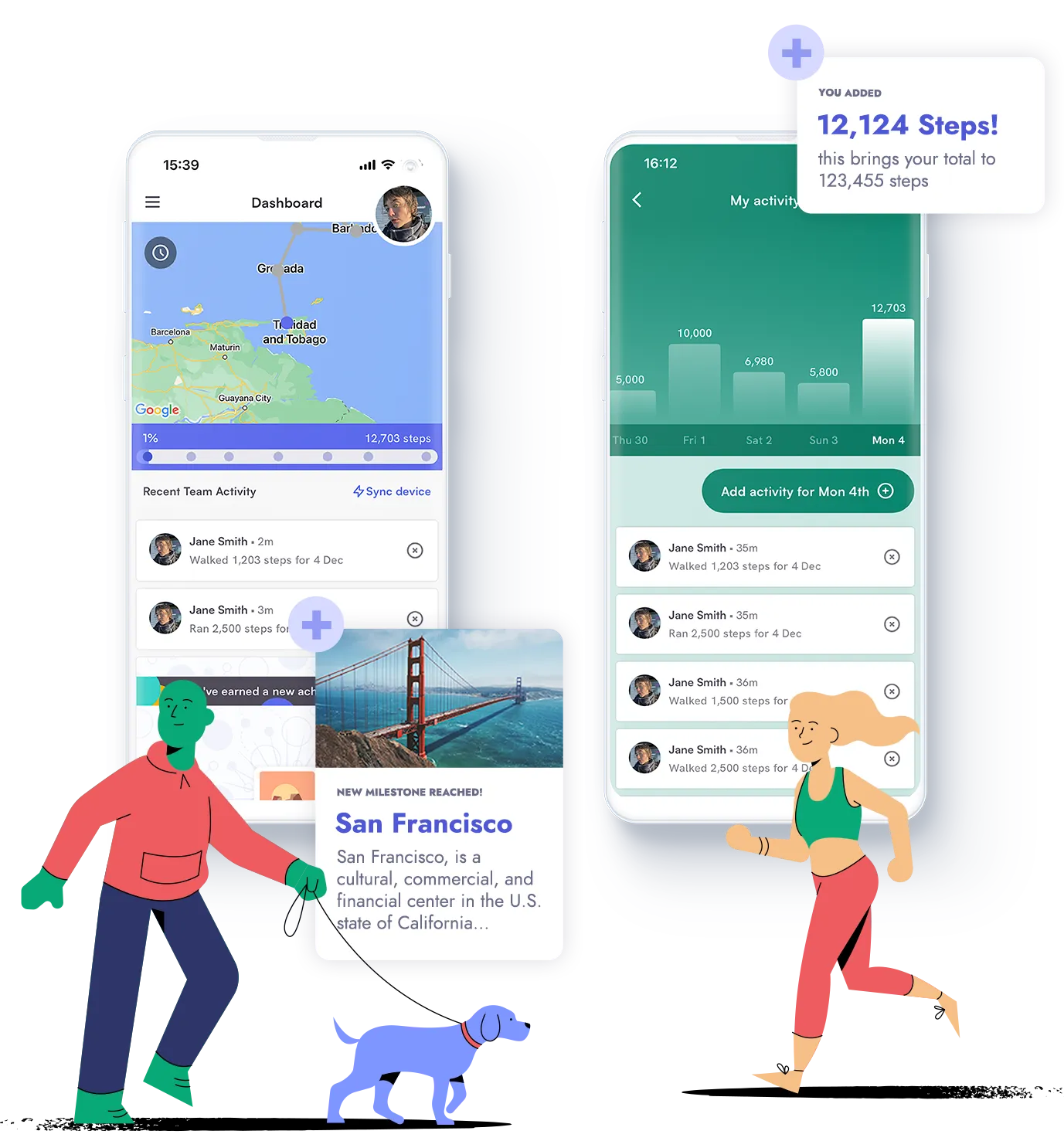 Walking Challenge - Get your teams moving!