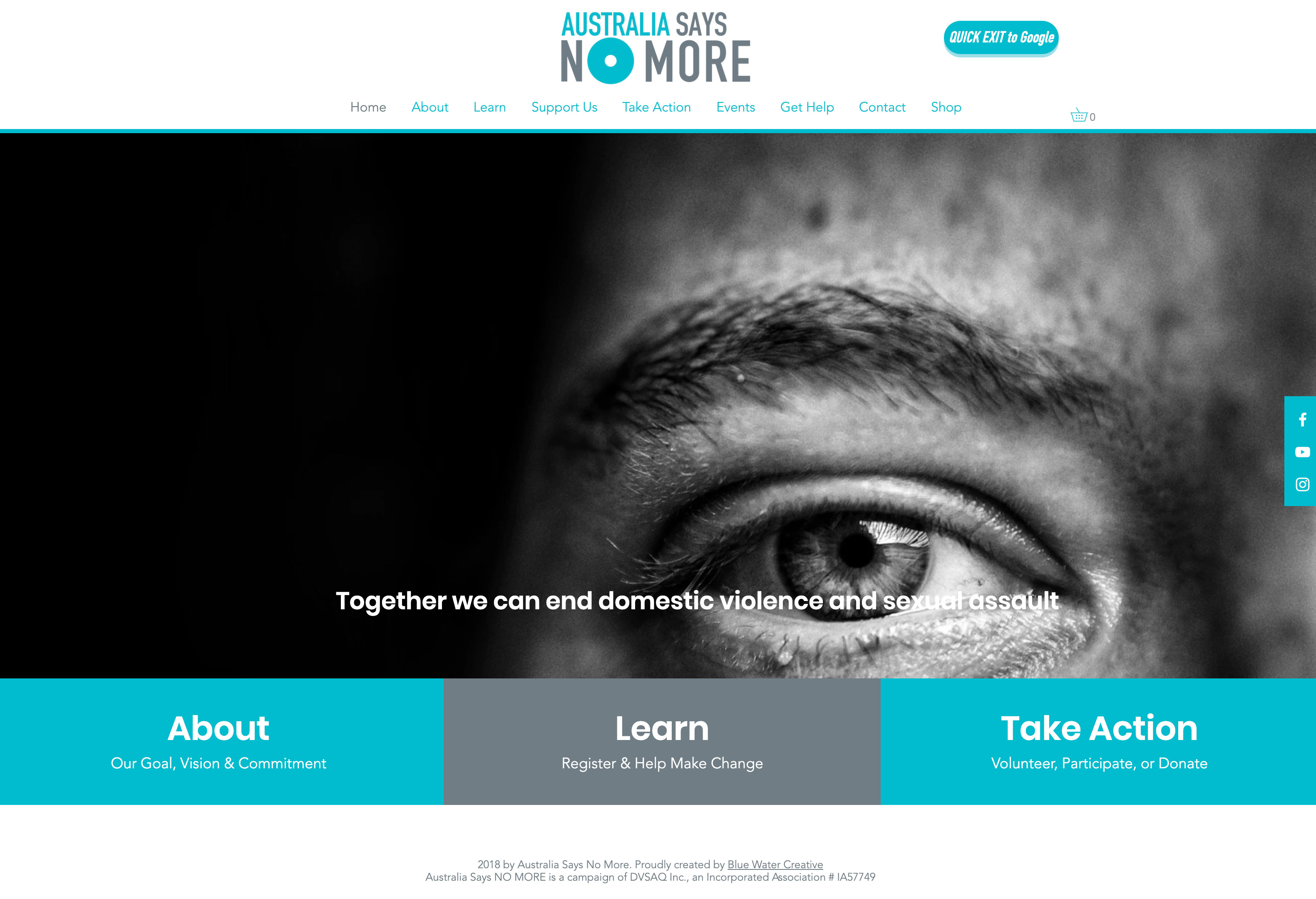 Australia Says No More | External website | Our Site