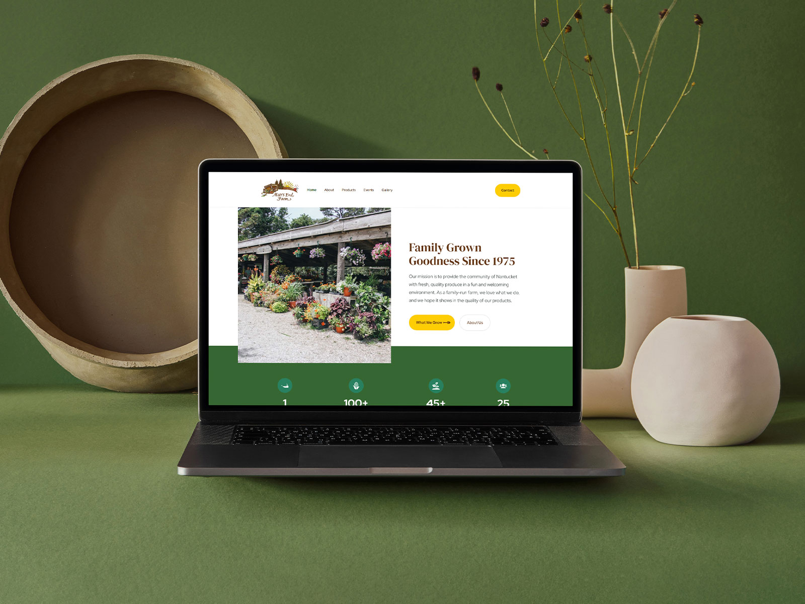 Moors End Farm - Web Design | Nantucket Studio