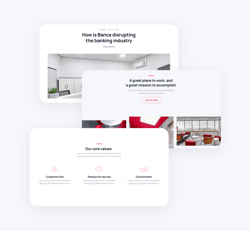 Banca - Webflow HTML Website Template