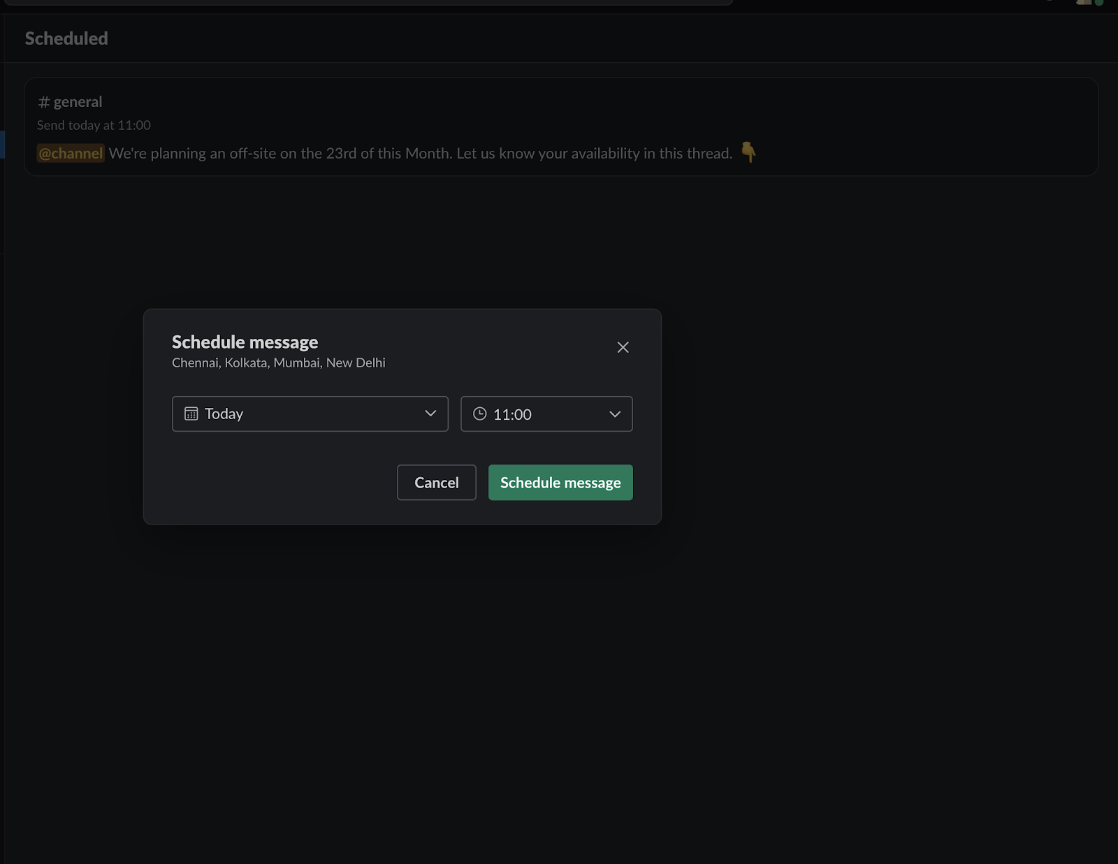 How to Use Slack for Scheduling Messages, Meetings, and More | Wrangle Blog