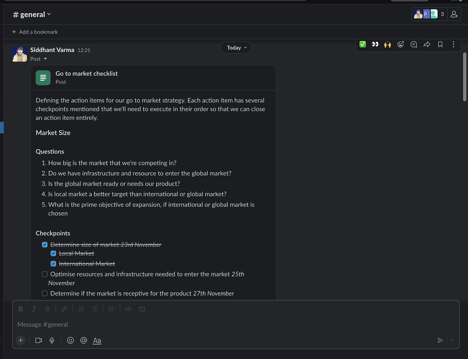 How to Create Checklists in Slack, Assign Due Dates, and More | Wrangle ...
