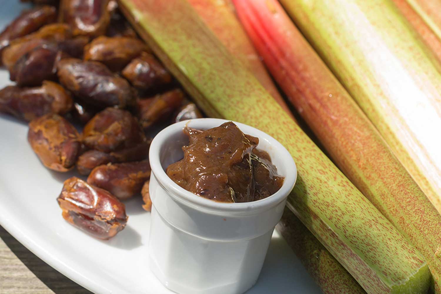 Delicious rhubarb chutney