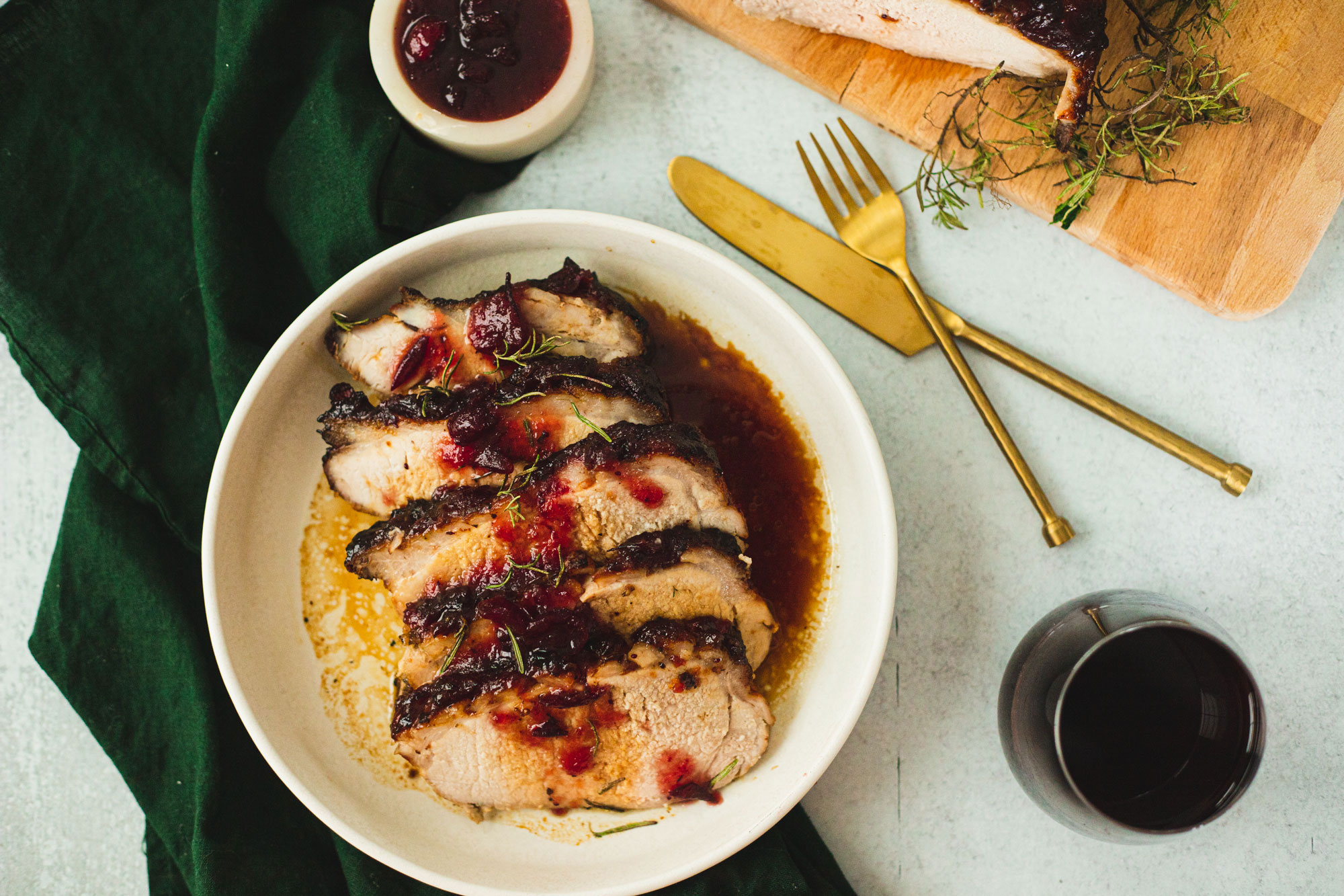 The Juicy Cranberry Crusted Pork Roast You'll Want To Serve For ...