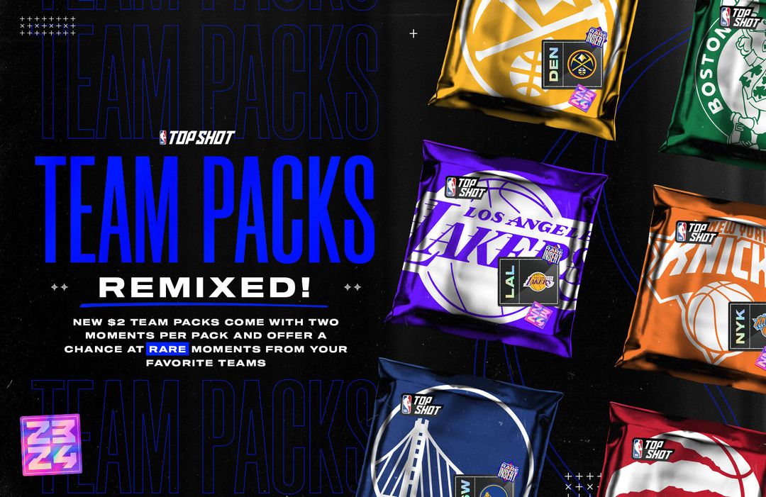 Team Packs Remixed | NBA Top Shot Blog