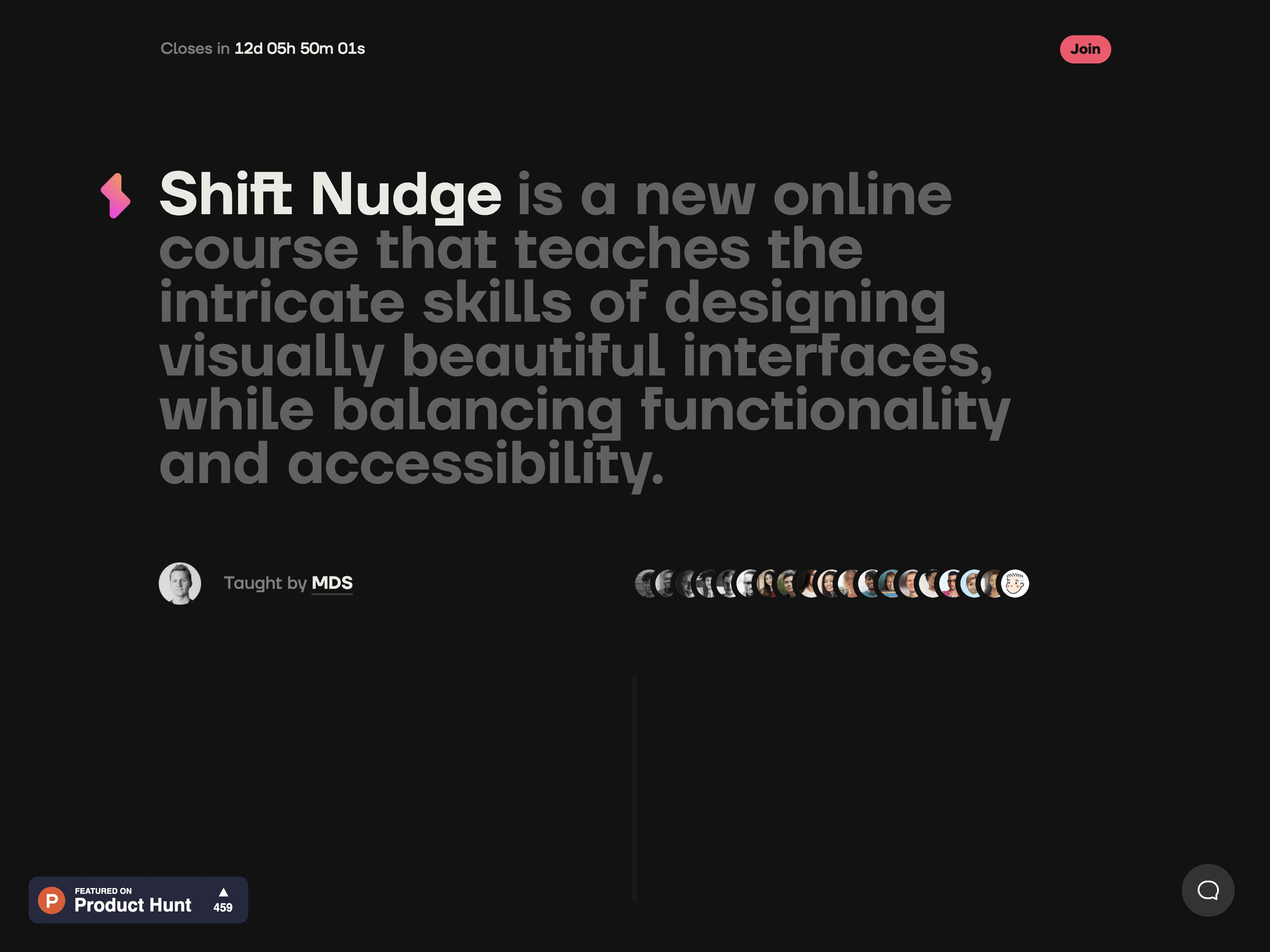 Shift Nudge on Dark Mode Design 🌘