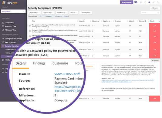 Runecast | Predictive analytics & security compliance