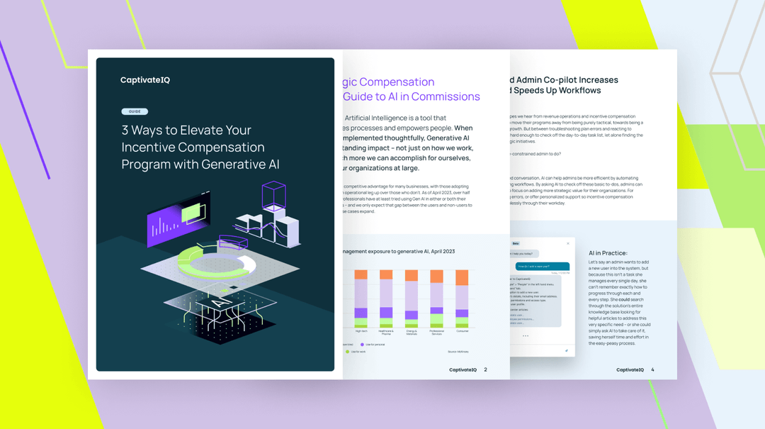Sales Compensation Resources & Guides | CaptivateIQ