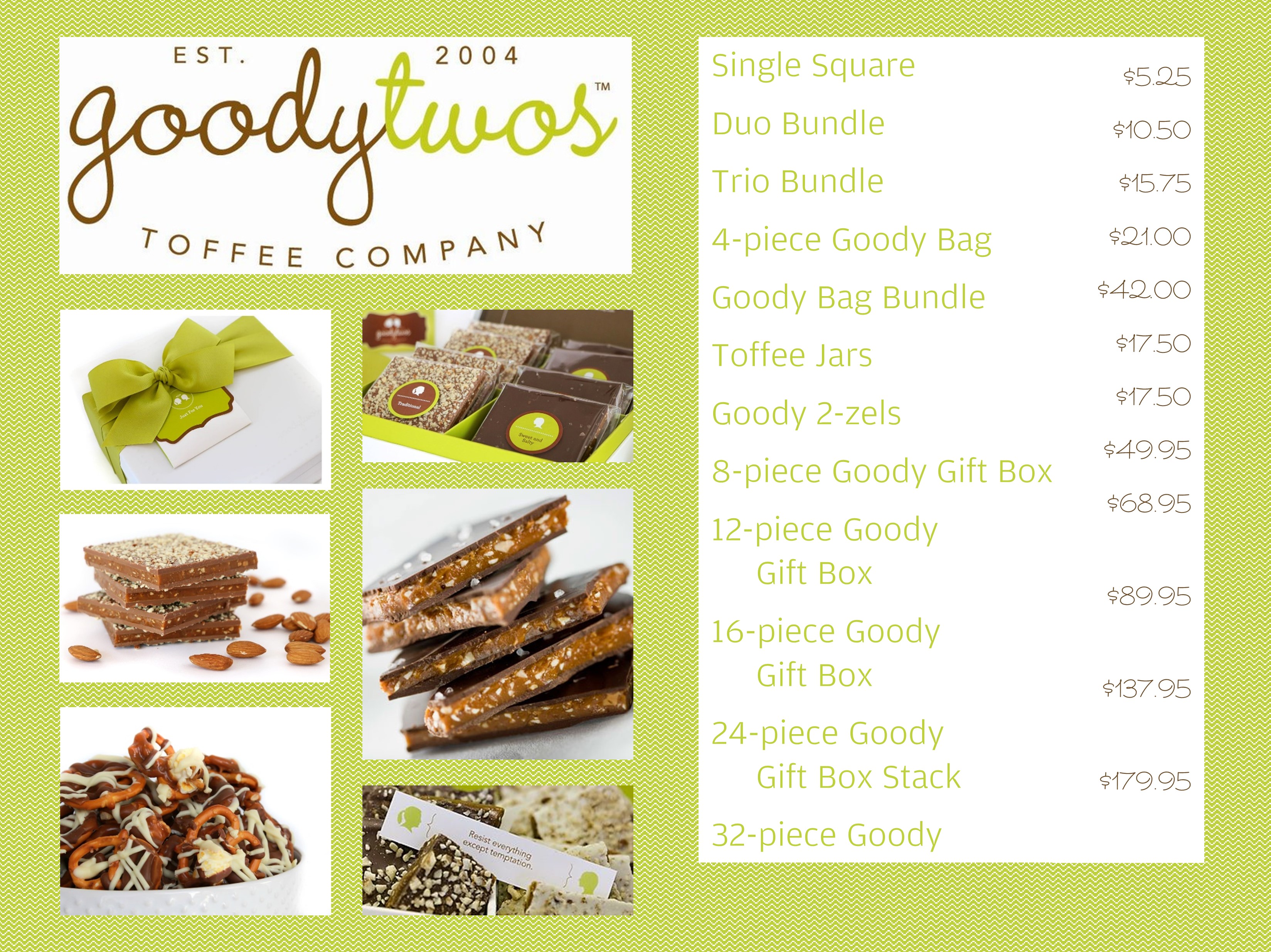 Goodytwos Toffee Company | Made in Oklahoma