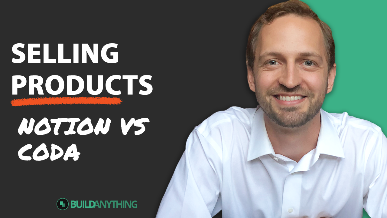 Selling products on Notion vs Coda