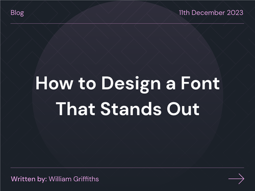 How to Design a Font That Stands Out | Hatchly