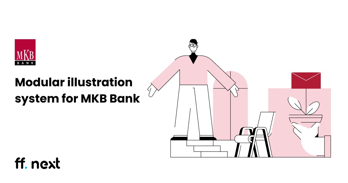 MKB Bank - Modular illustration system
