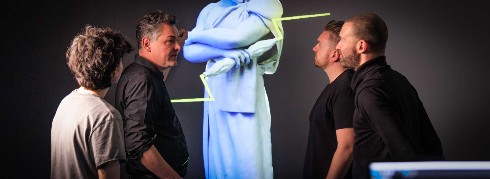 A look at artist Dominic Harris' studio and process