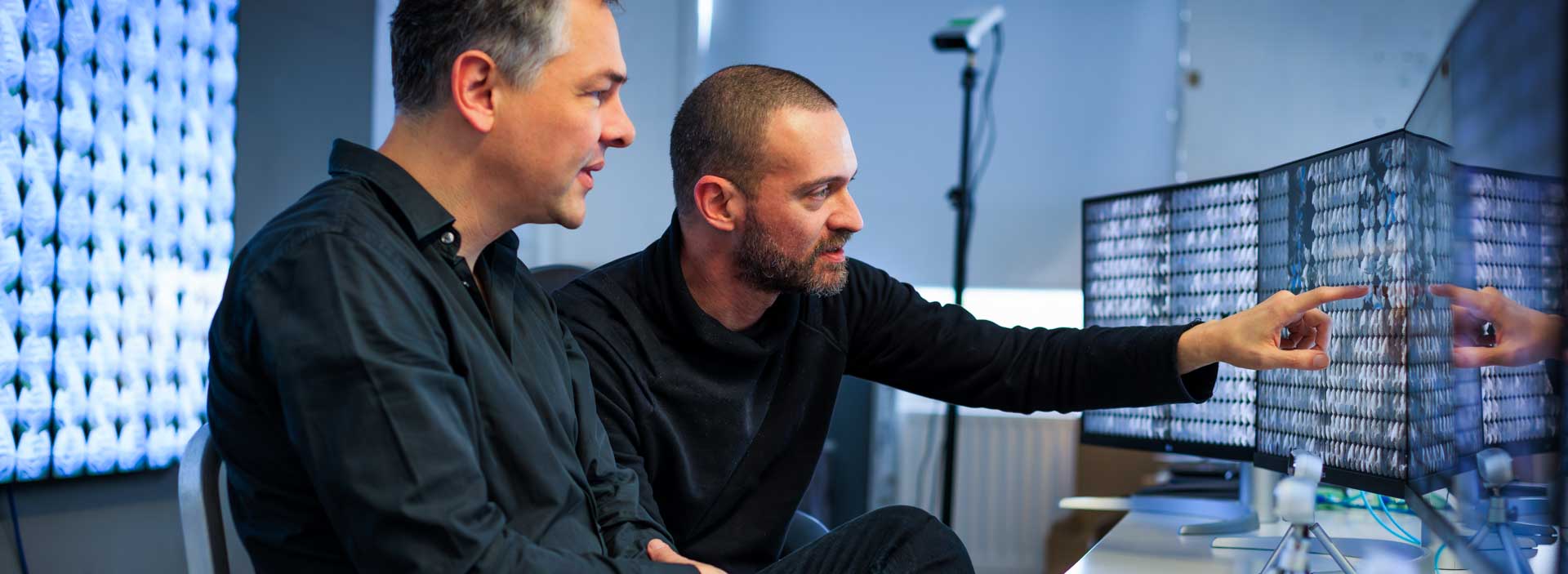 A look at artist Dominic Harris' studio and process