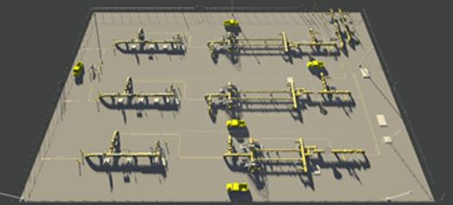 Gas Gathering Pipeline System