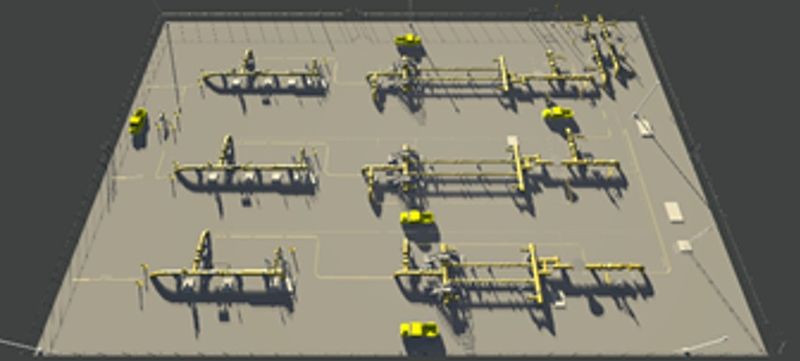 Gas Gathering Pipeline System