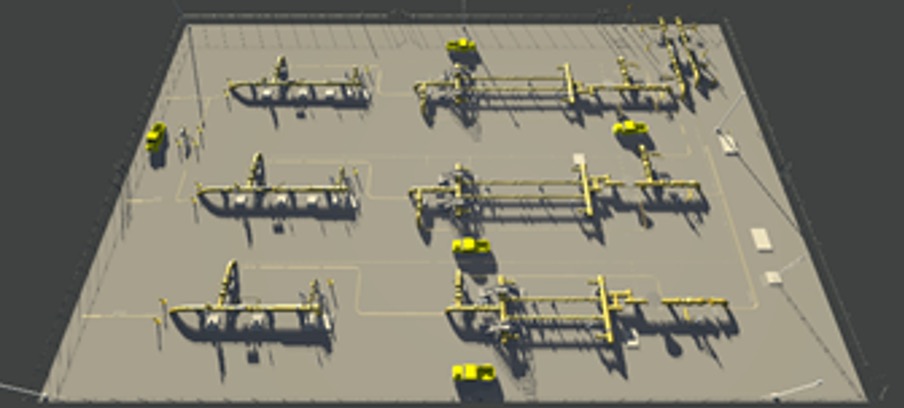 Gas Gathering Pipeline System